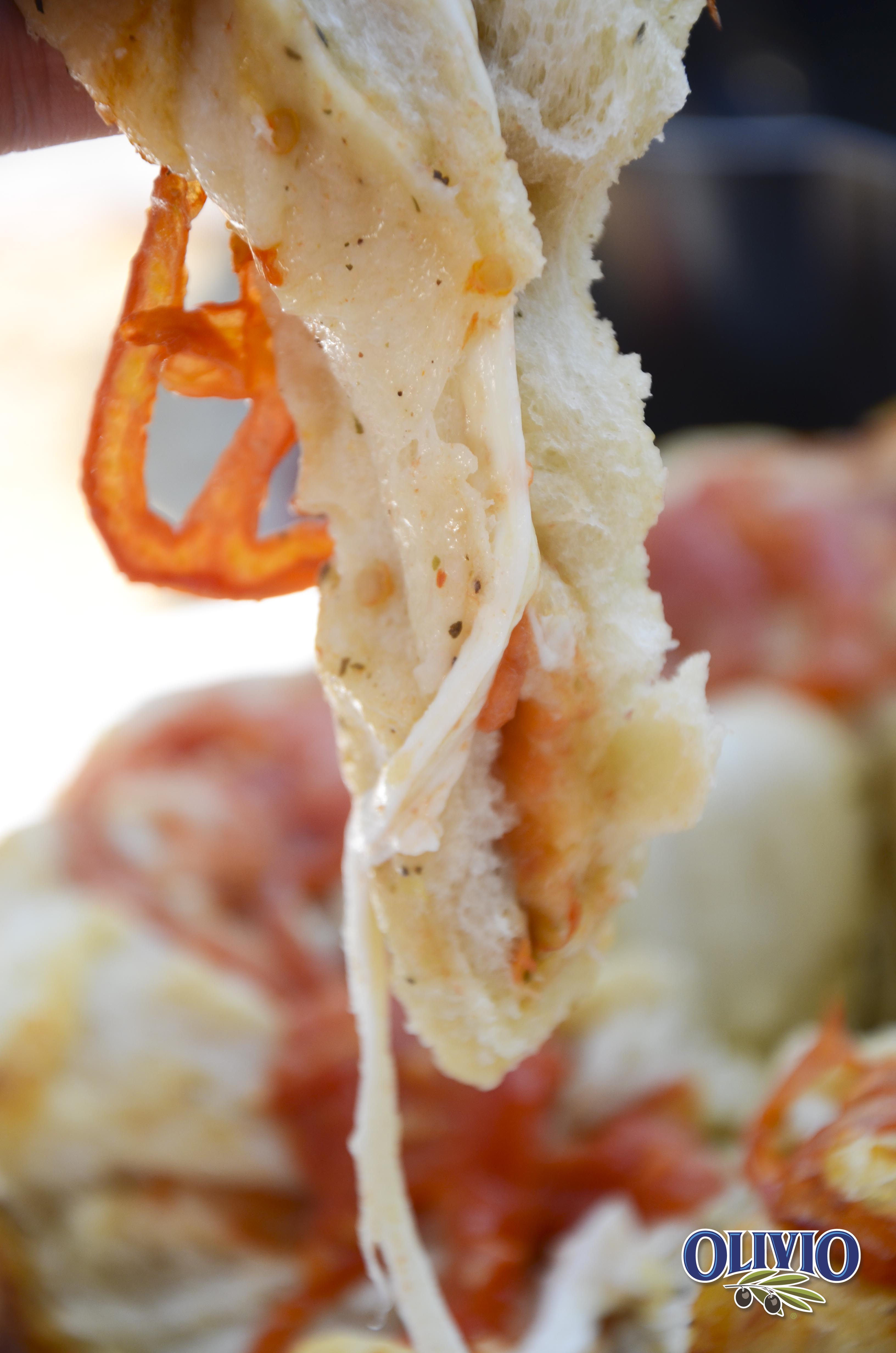 Monkey Pizza Bread Pull Apart Olivio