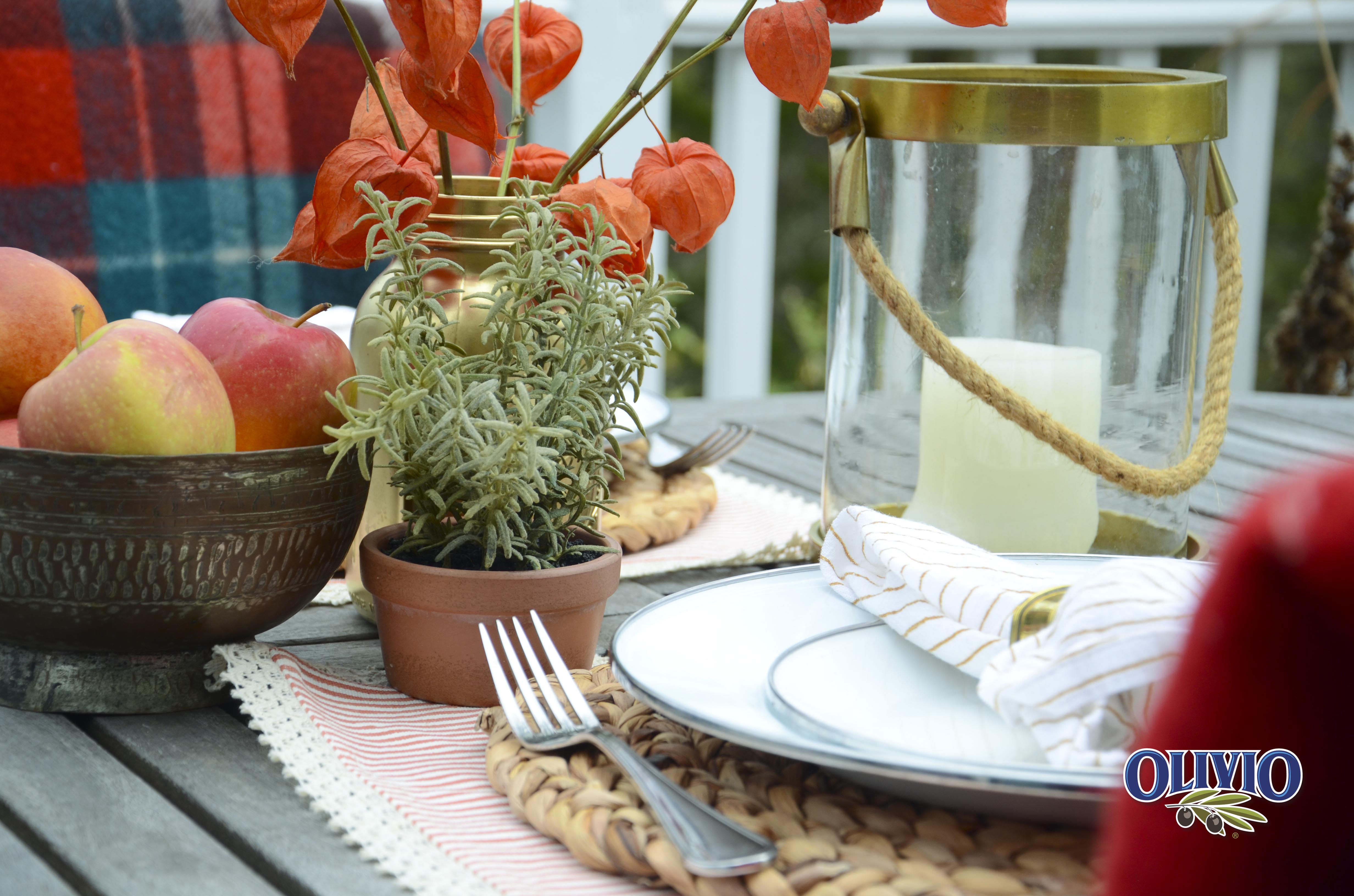 Outdoor Dining in Autumn — Olivio